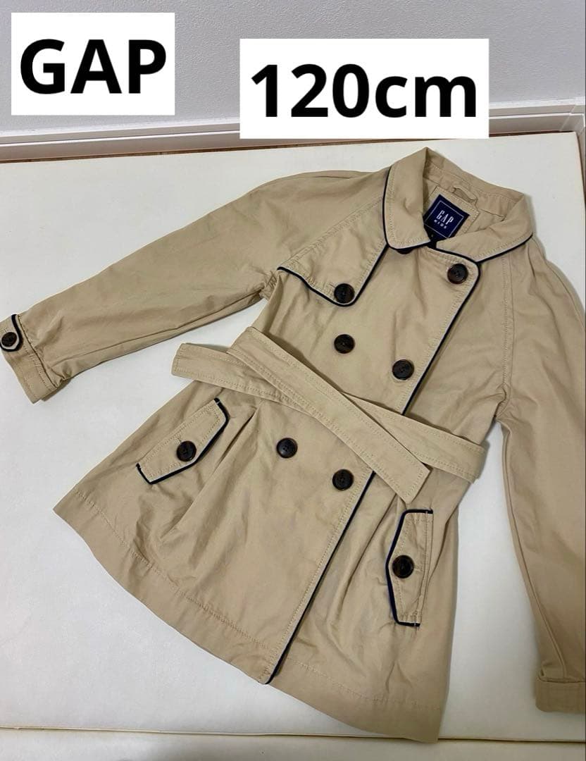 【GAP kids】ギャップキッズ ギャップ トレンチコート 120cm 春 S - メルカリ