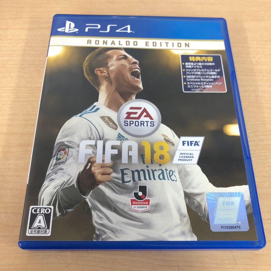 PS4 FIFA 18 RONALDO EDITION - メルカリ