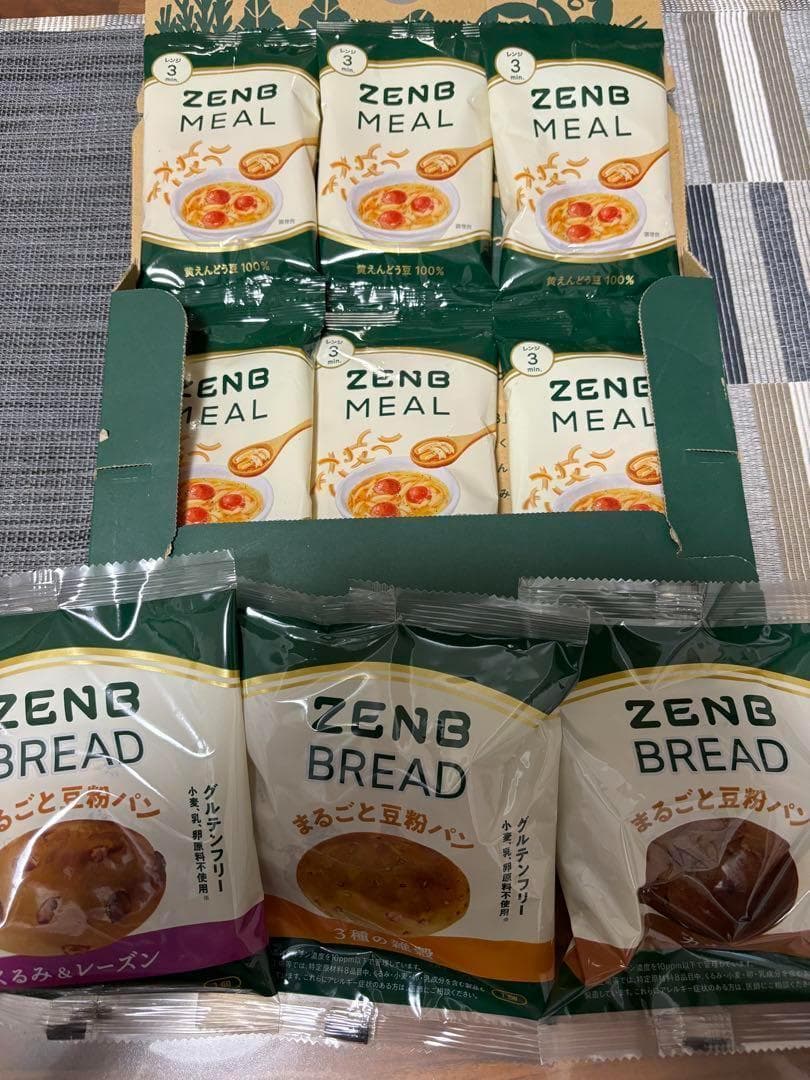 ZENB BREAD 3袋 ZENB ゼンブ ミール オートミール 6袋 by メルカリ