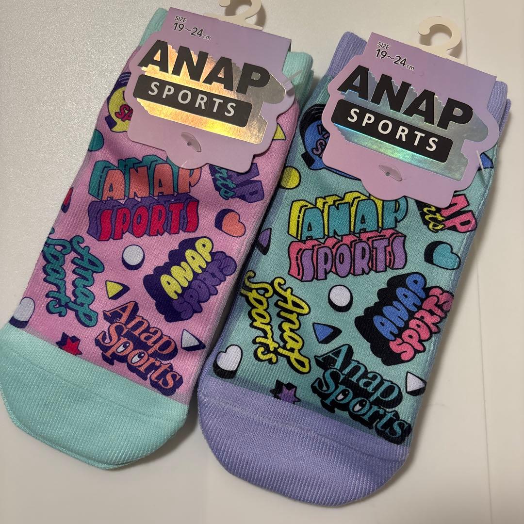 子供靴下 キッズソックス ガールズソックス ANAP - メルカリ