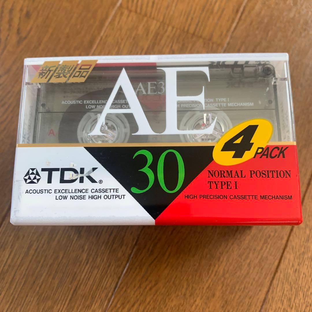 新品30分カセットテープ 4本セット TDK AE-30*4R by メルカリ