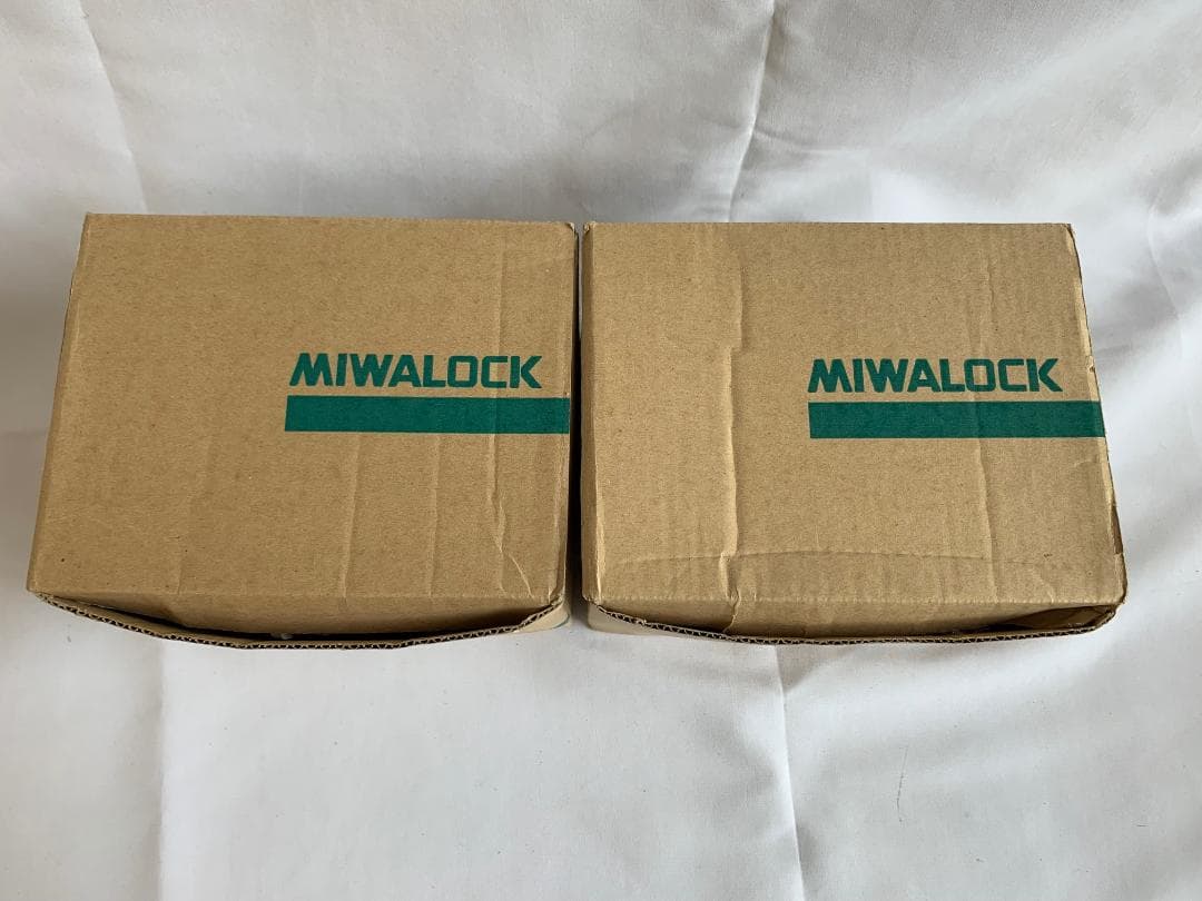 MIWA OPJ 消音ワンタッチ空錠 2セット by メルカリ