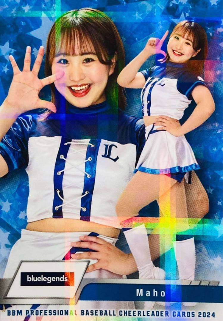 Maho bluelegends パラレル版 BBM 2024 チアリーダー - メルカリ