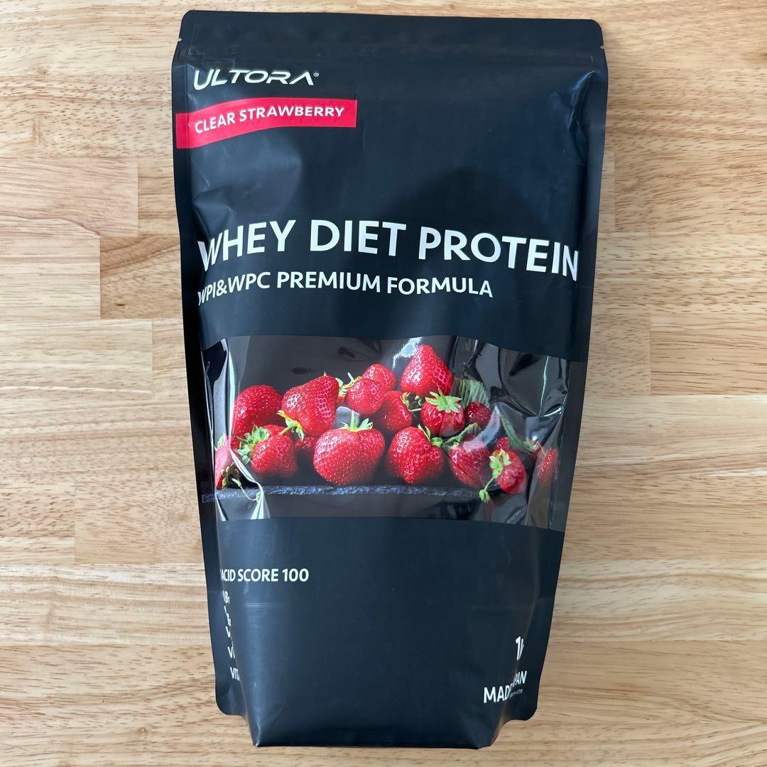 ULTORA ウルトラ ホエイ ダイエットプロテインクリアストロベリー風味1kg by メルカリ