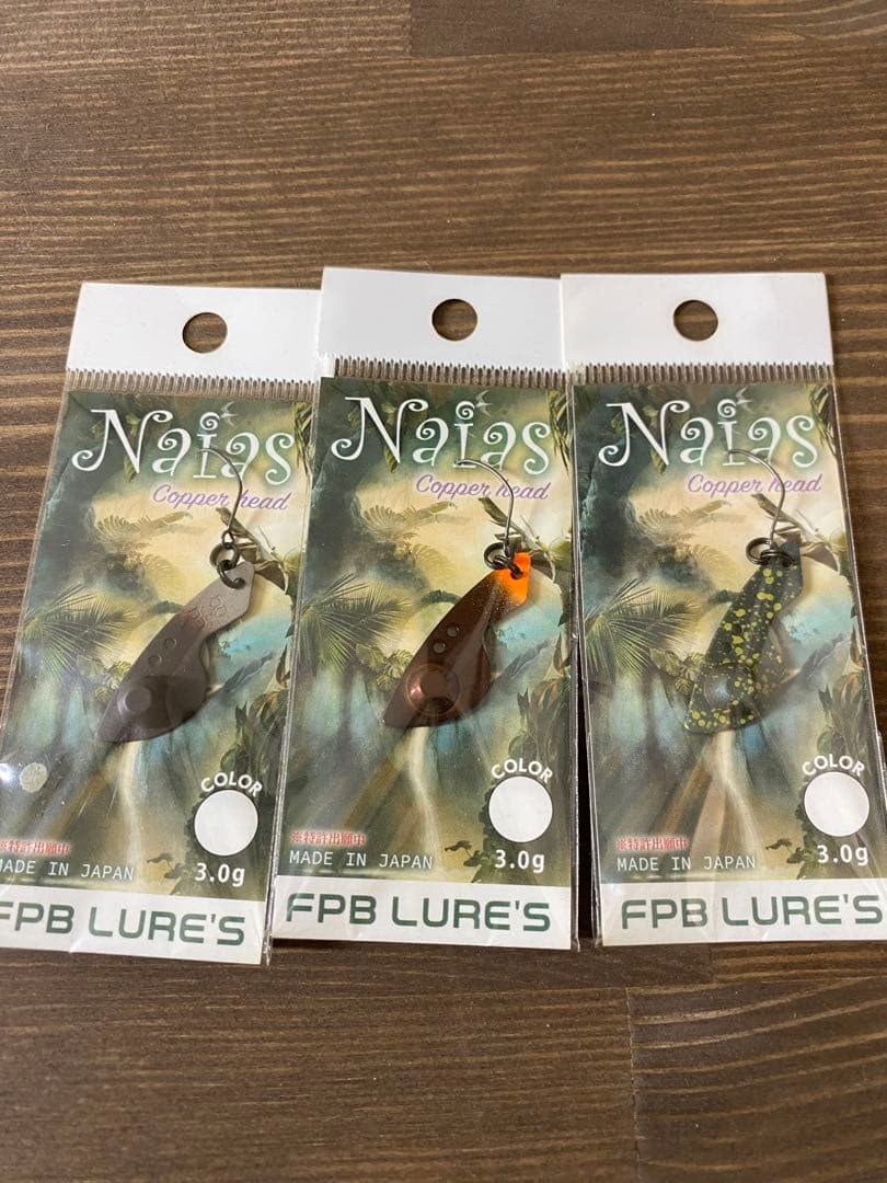 FPBルアーズ ナイアス メタルジグ 3.0g 3色セットマニアックス オリカラ - メルカリ