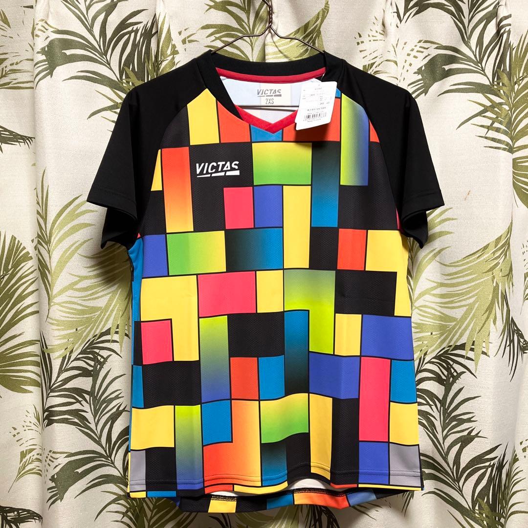 VICTAS 卓球ユニフォーム パズルゲームシャツ 2XSサイズ 定価7150円 - メルカリ