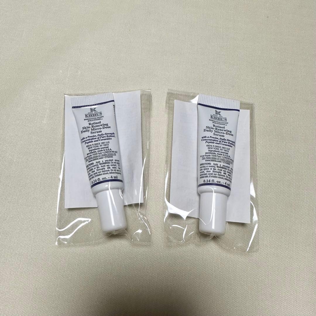 キールズ DS RTN リニューイングセラム 4ml サンプル 2個 レチノール - メルカリ