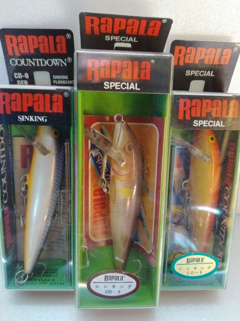 【新品】Rapala CD-9(ラパラ カウントダウン) 3個セット - メルカリ