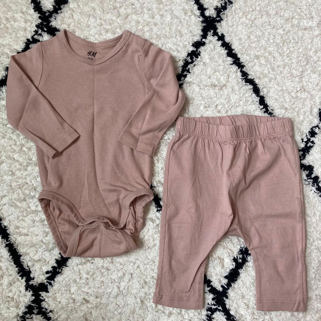 【中古】H&M Baby ボディ肌着・レギンス セット 60-70cm - メルカリ