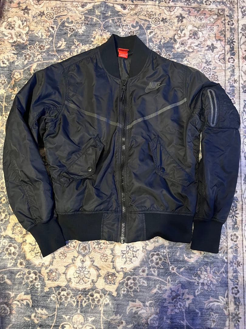 Nike MA-1スタイルジャケット M ブラック - メルカリ