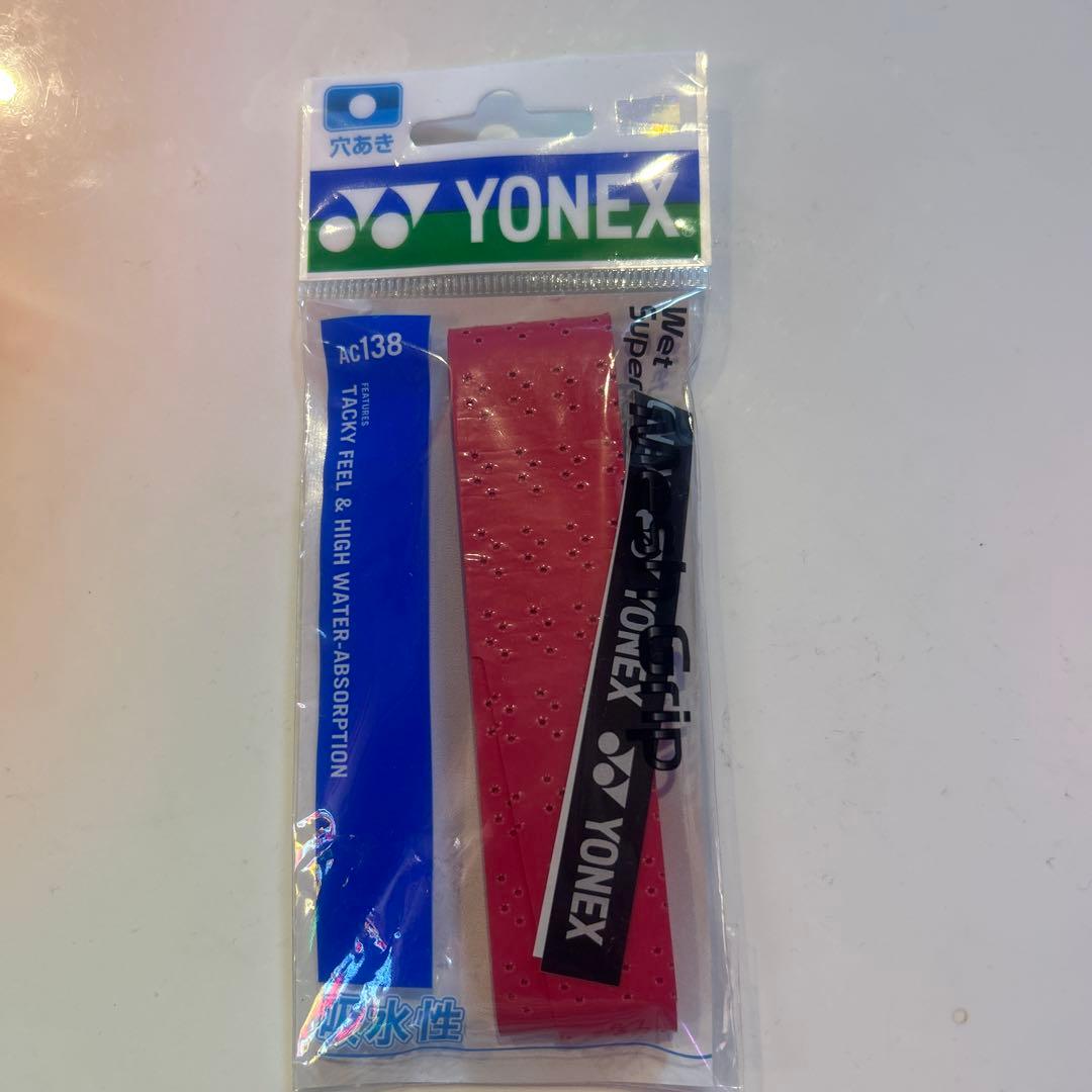 YONEX AC138 レッド グリップテープ - メルカリ