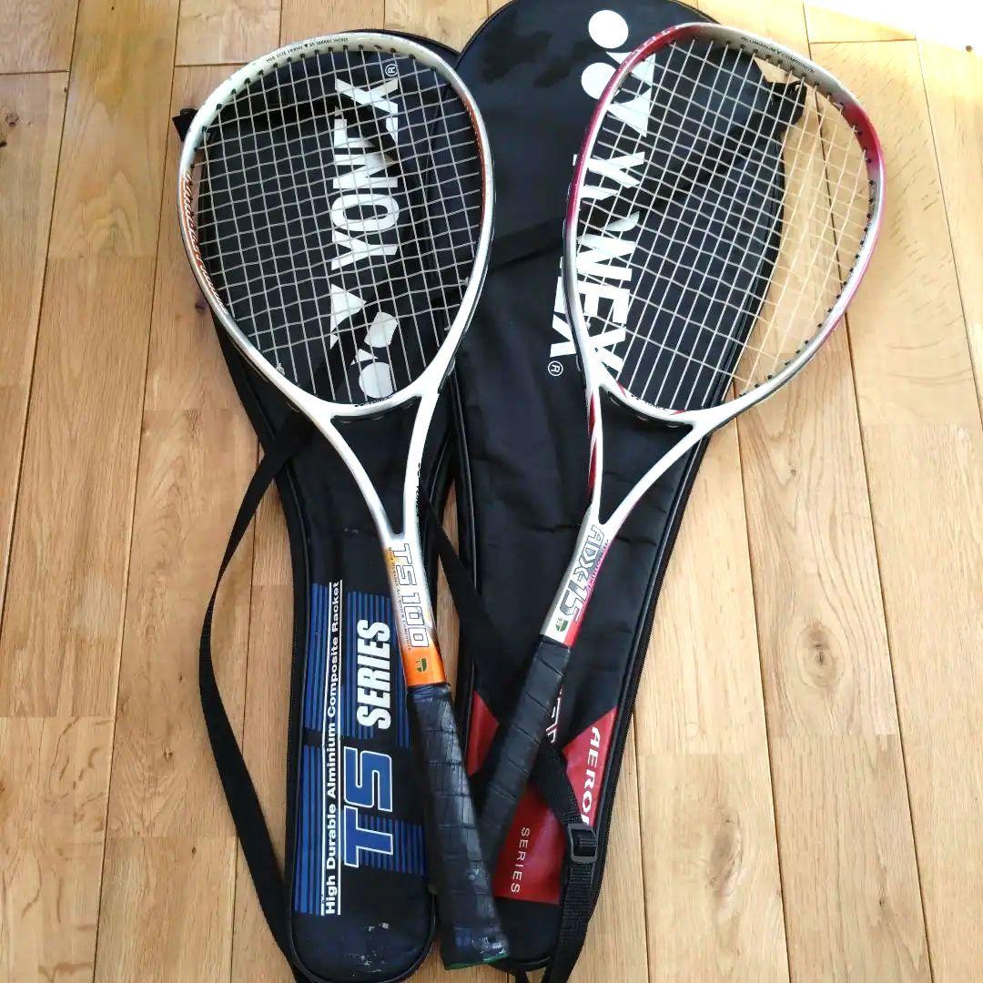 YONEX テニスラケット 軟式 / ADX-15 / TS100 2本set - メルカリ