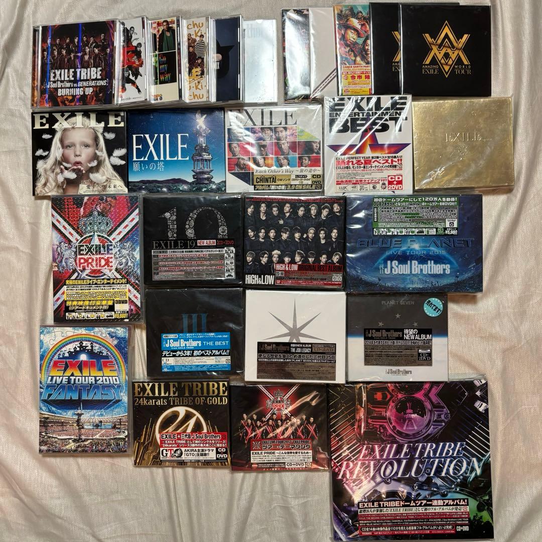 【初回限定版多数】三代目 EXILE CD DVDまとめ売り by メルカリ
