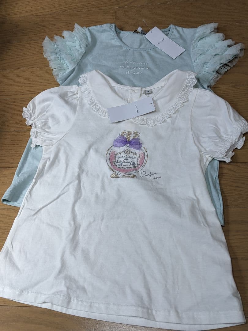 【新品】anyFAM 150 Tシャツ 2枚セット エニィファム オンワード - メルカリ