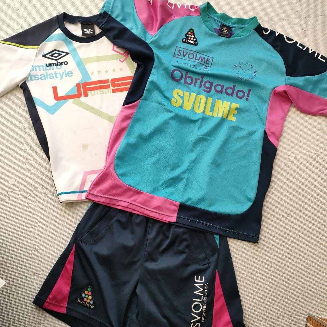 130 140 XS SVOLME スボルメ 上下 umbro サッカー 3枚 - メルカリ