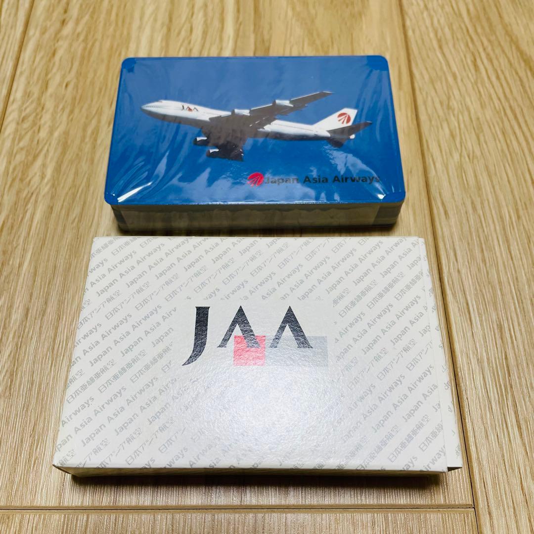 JAA日本アジア航空 トランプ ノベルティ JAL 中国語 非売品 - メルカリ
