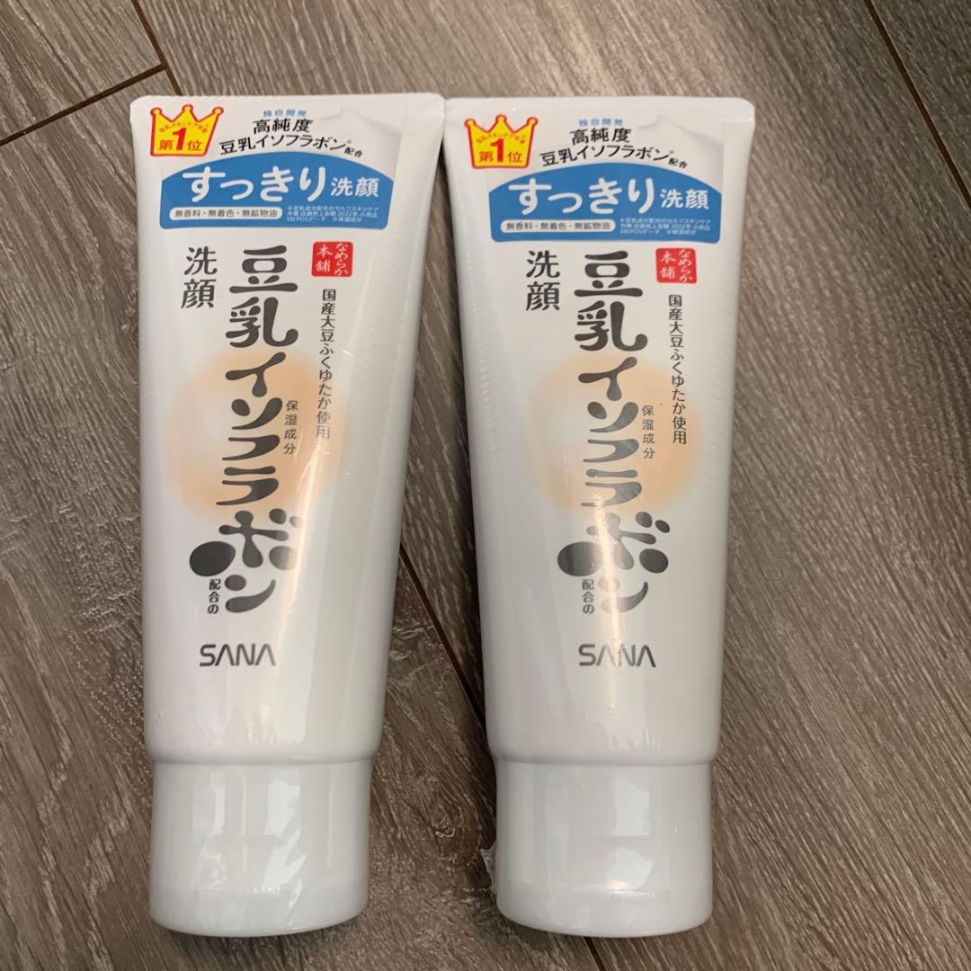 SANA 豆乳イソフラボン 洗顔 150g 2本セット - メルカリ