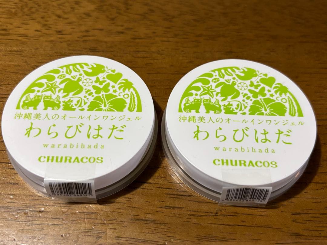 CHURACOS わらびはだ フェイスジェル 30g2個セット - メルカリ