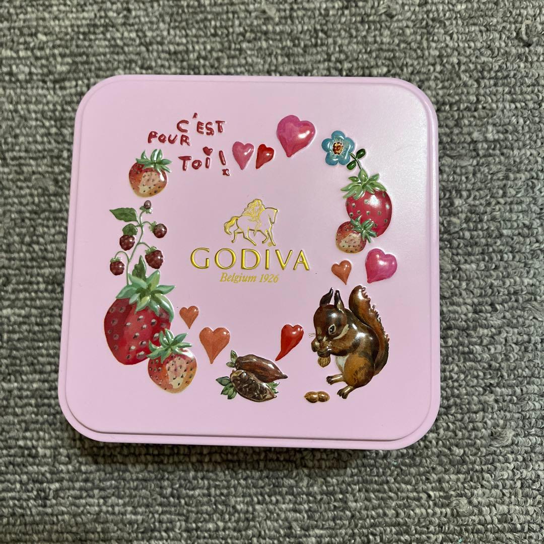 GODIVA Belgium1926 菓子缶 - メルカリ