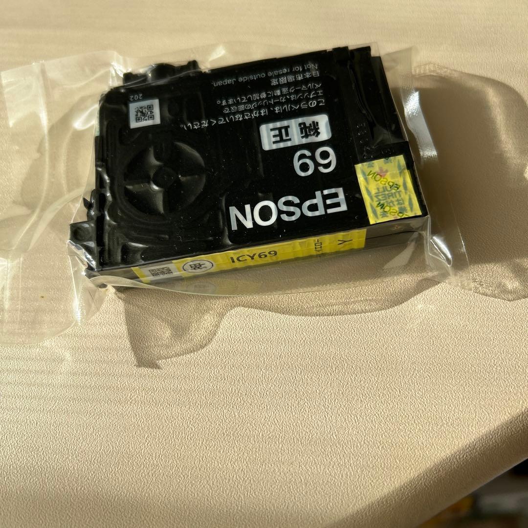 EPSON IC69 イエロー インクカートリッジ 純正 - メルカリ