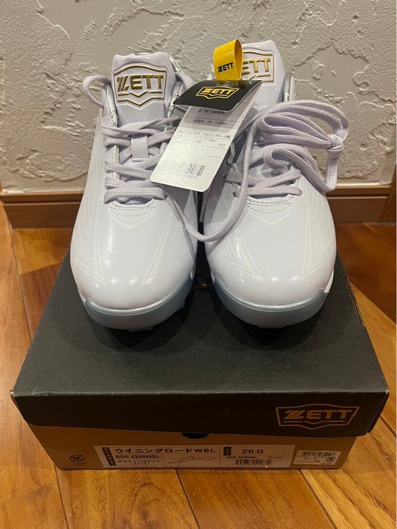 ZETT ウィニングロードWBL スパイク 26.0cm - メルカリ