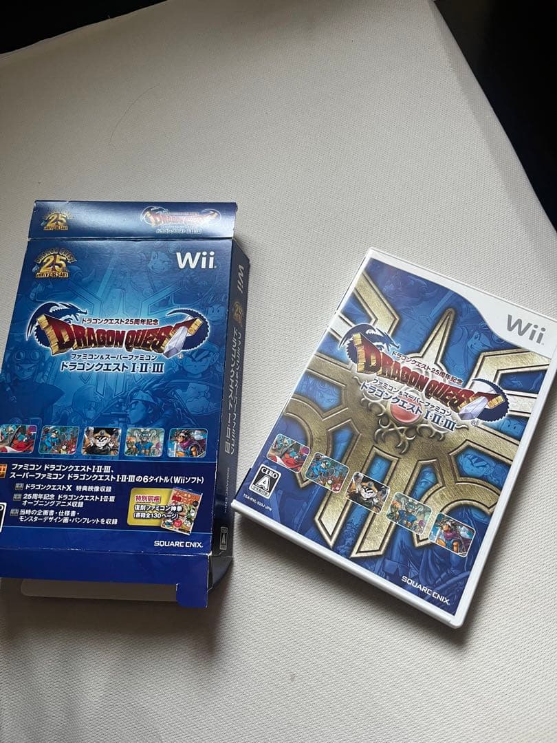 ドラゴンクエストX 目覚めし五つの種族 オンライン Wii 25周年箱のみ - メルカリ