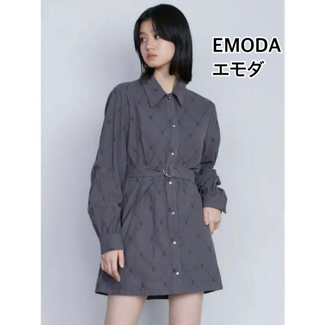 EMODA エモダ2WAYベルトシャツワンピース¥9,790 税込 - メルカリ