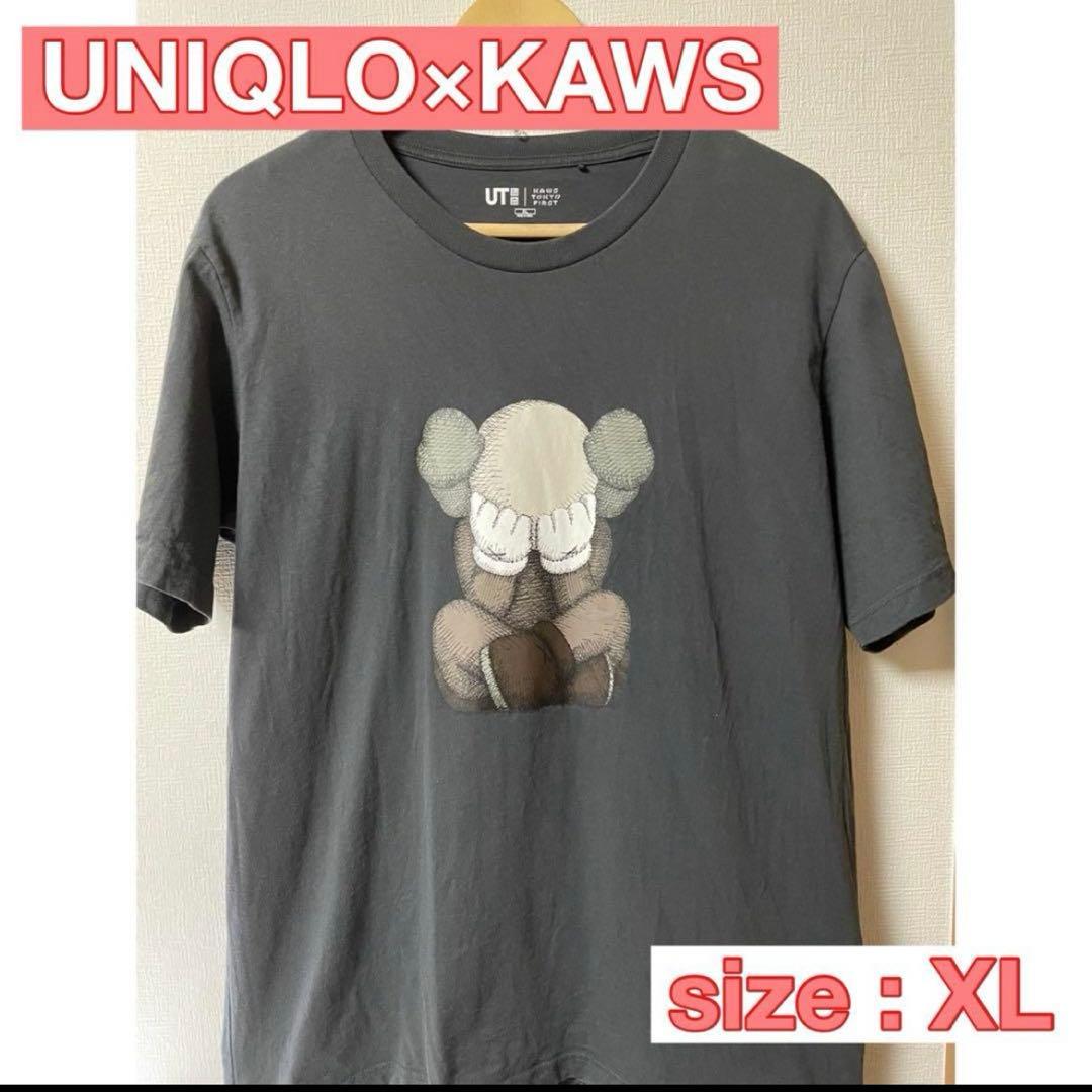 Kaws×UNIQLO カウズUT Tシャツ限定コラボ XL - メルカリ