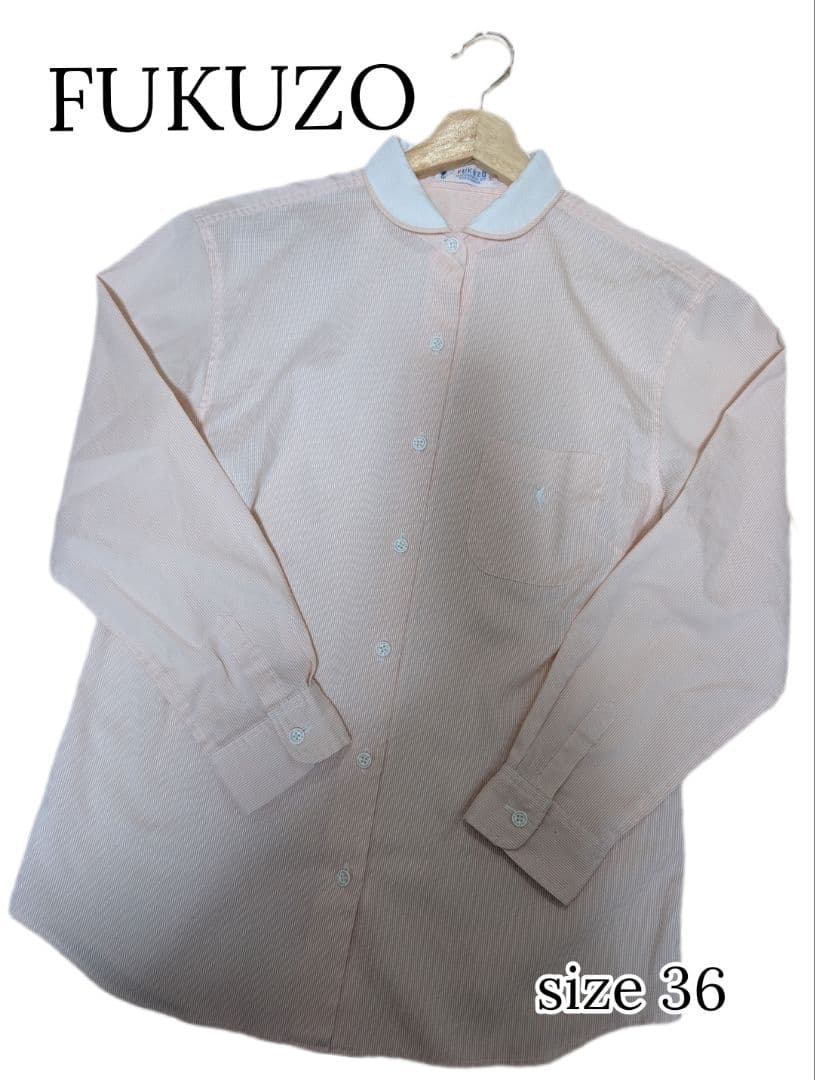 美品 FUKUZO フクゾー 長袖シャツ 36 M - メルカリ
