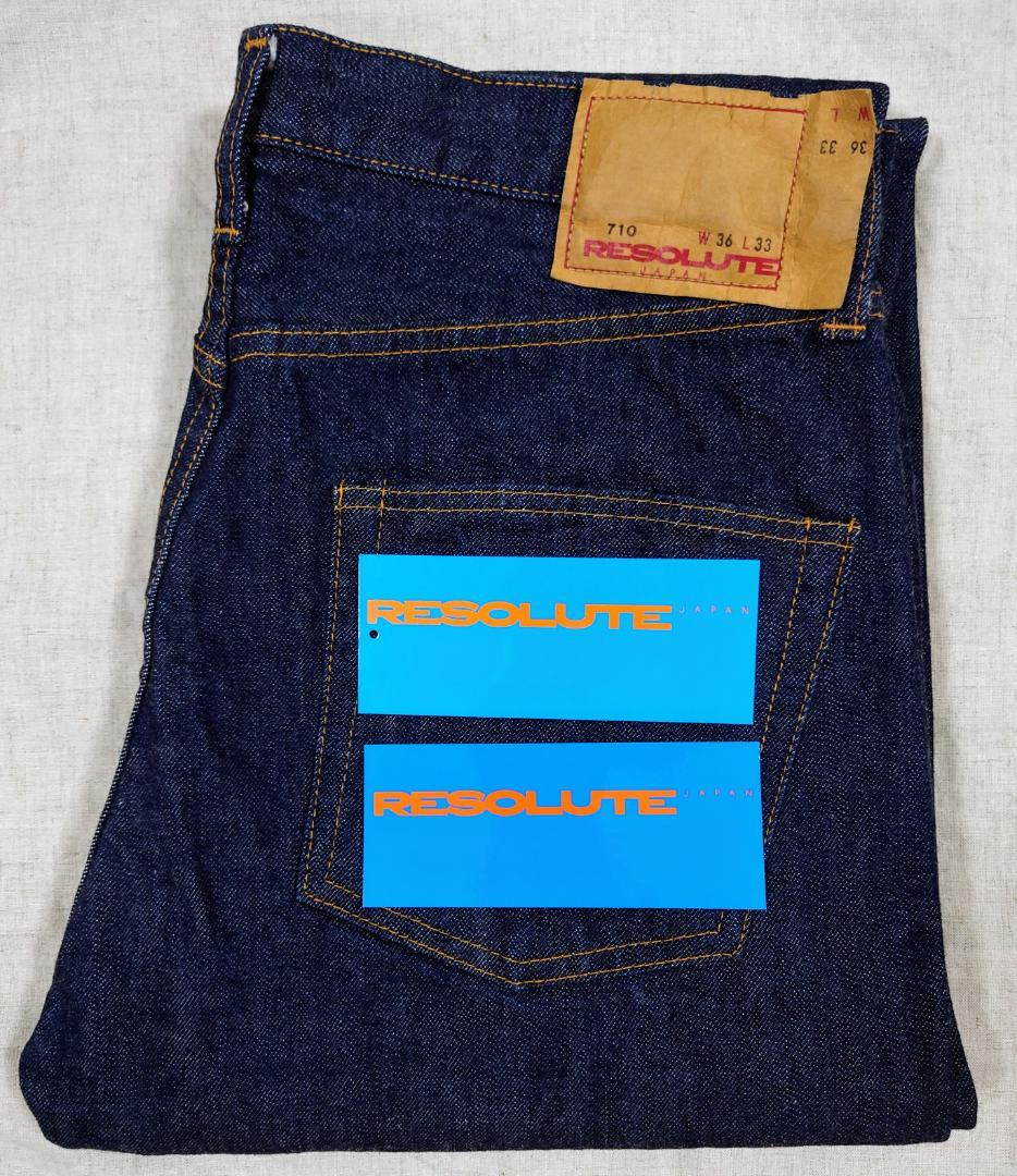 RESOLUTE（リゾルト）710 W36 L33 ワンウォッシュ - メルカリ