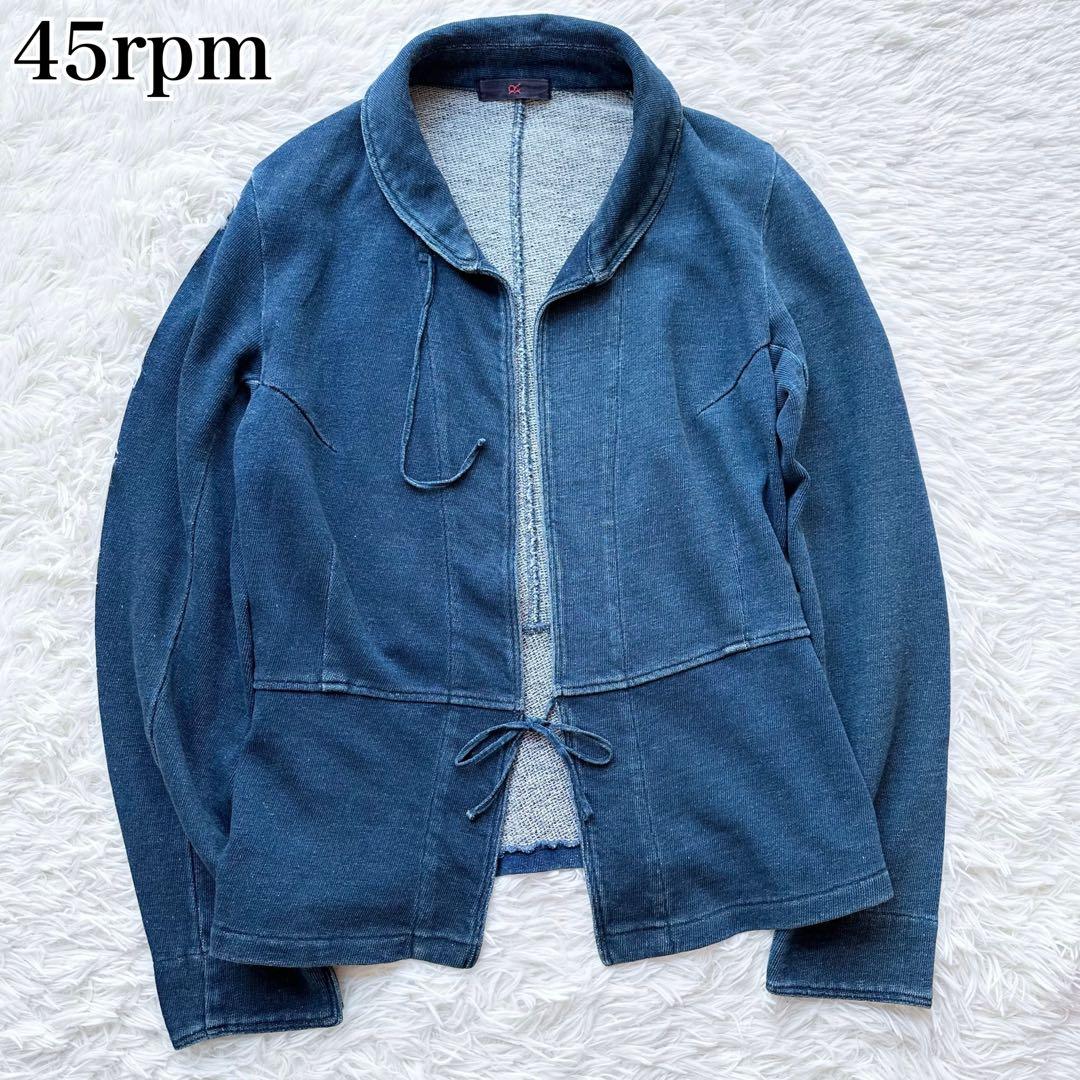 45rpm ストレッチジャケット デニム地 コットン100% 綿 2サイズ M by メルカリ