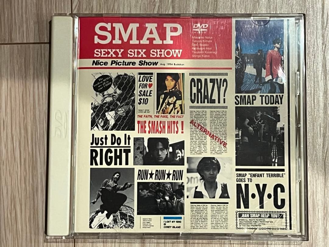 【SMAP】DVD SEXY SIX SHOW まとめ買い対応可 - メルカリ