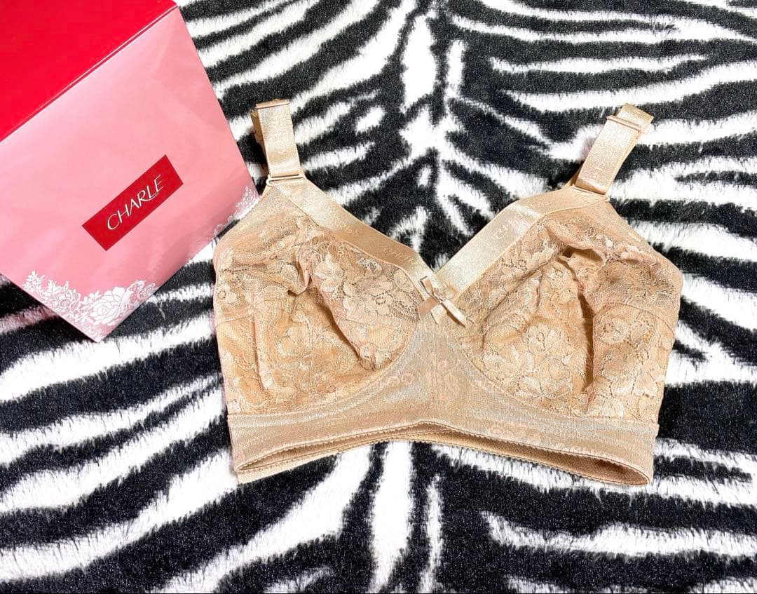 シャルレ ロングセラーブラジャー E85 ナチュラルブラウン FA023 新品 - メルカリ