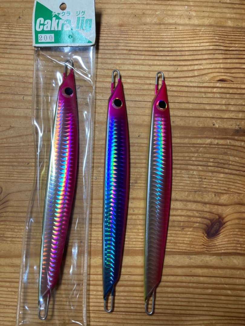 ヤンバルアートクラフト チャクラジグ デルタ200g 170g 未使用3本セット - メルカリ
