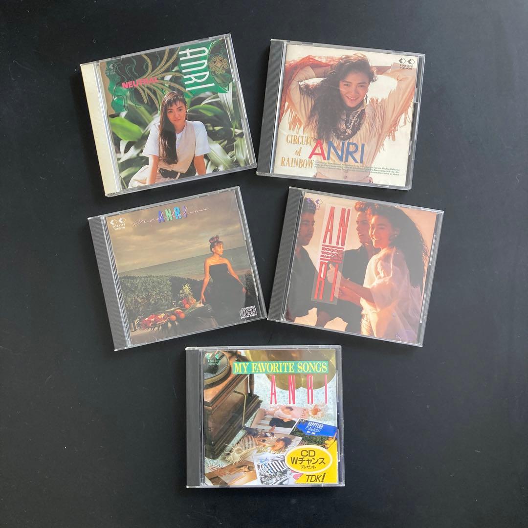 杏里 ANRI アルバムCD5枚セット - メルカリ