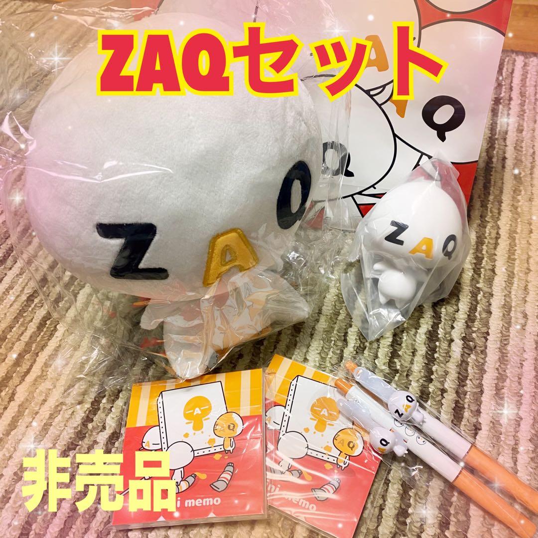 【非売品】J-COM ZAQぬいぐるみ•メモ帳•ボールペンセット ざっくぅ - メルカリ