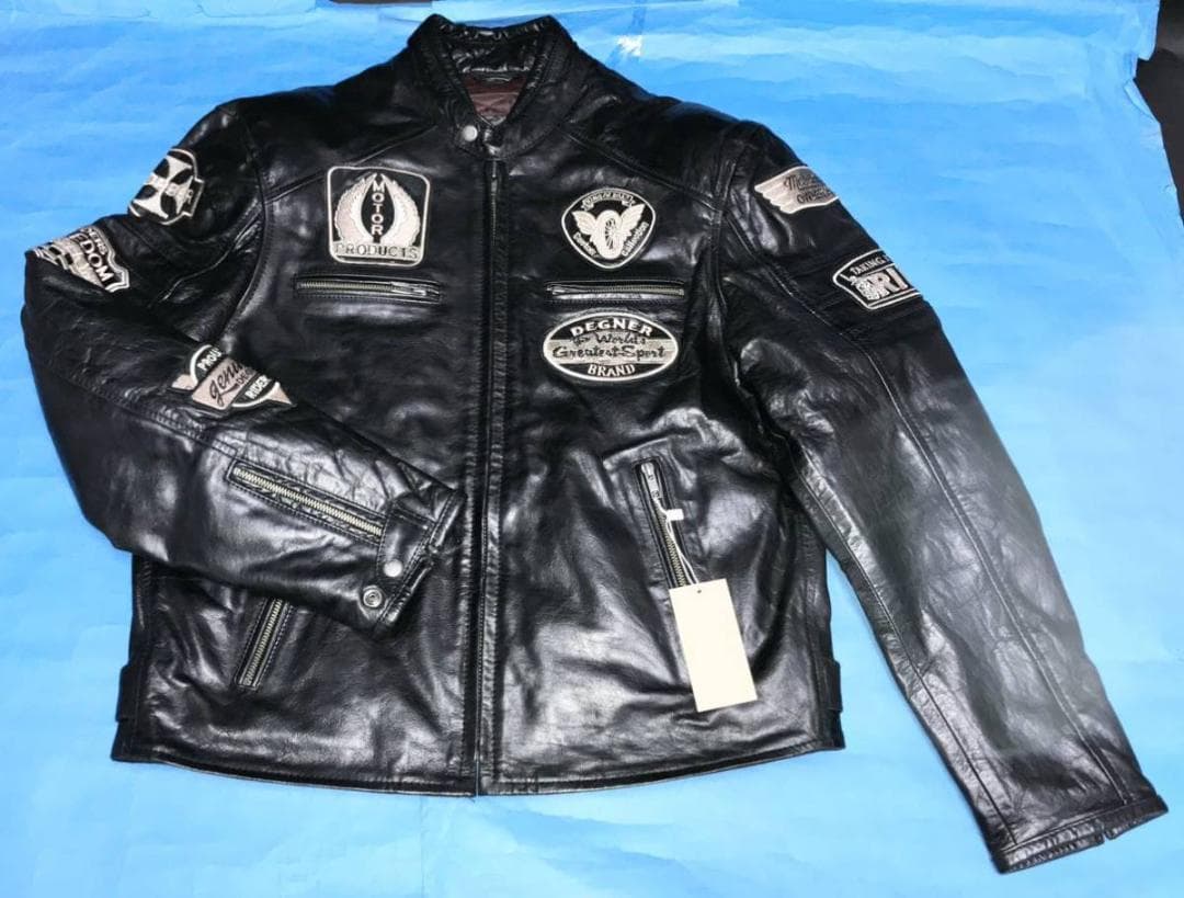 デグナーDEGNER★レザージャケット XL 定42900円★19WJ-24 - メルカリ