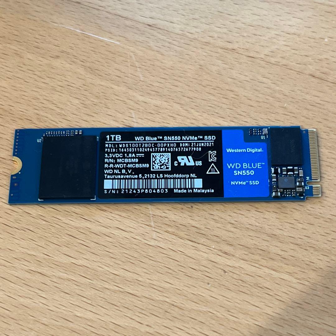 Western Digital : WD BLUE SN550 SSD 1T - メルカリ