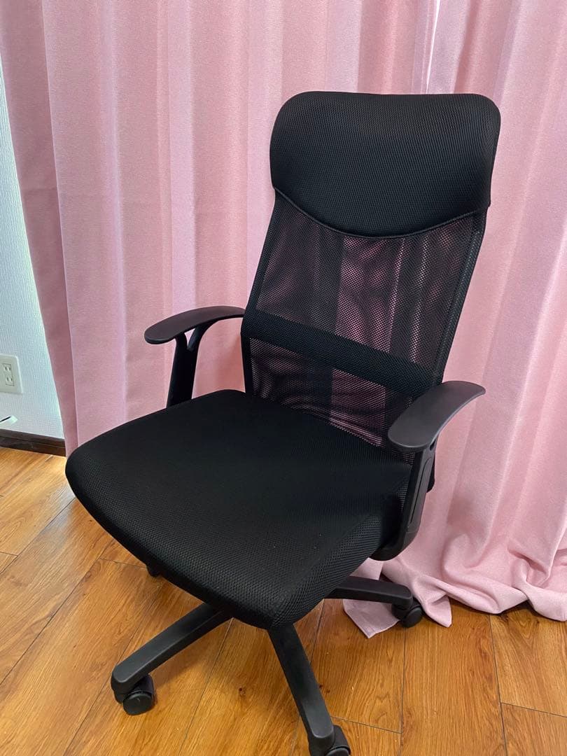 福岡ニトリ NITORI オフィスチェア(OC402 BK) 椅子 イス by メルカリ