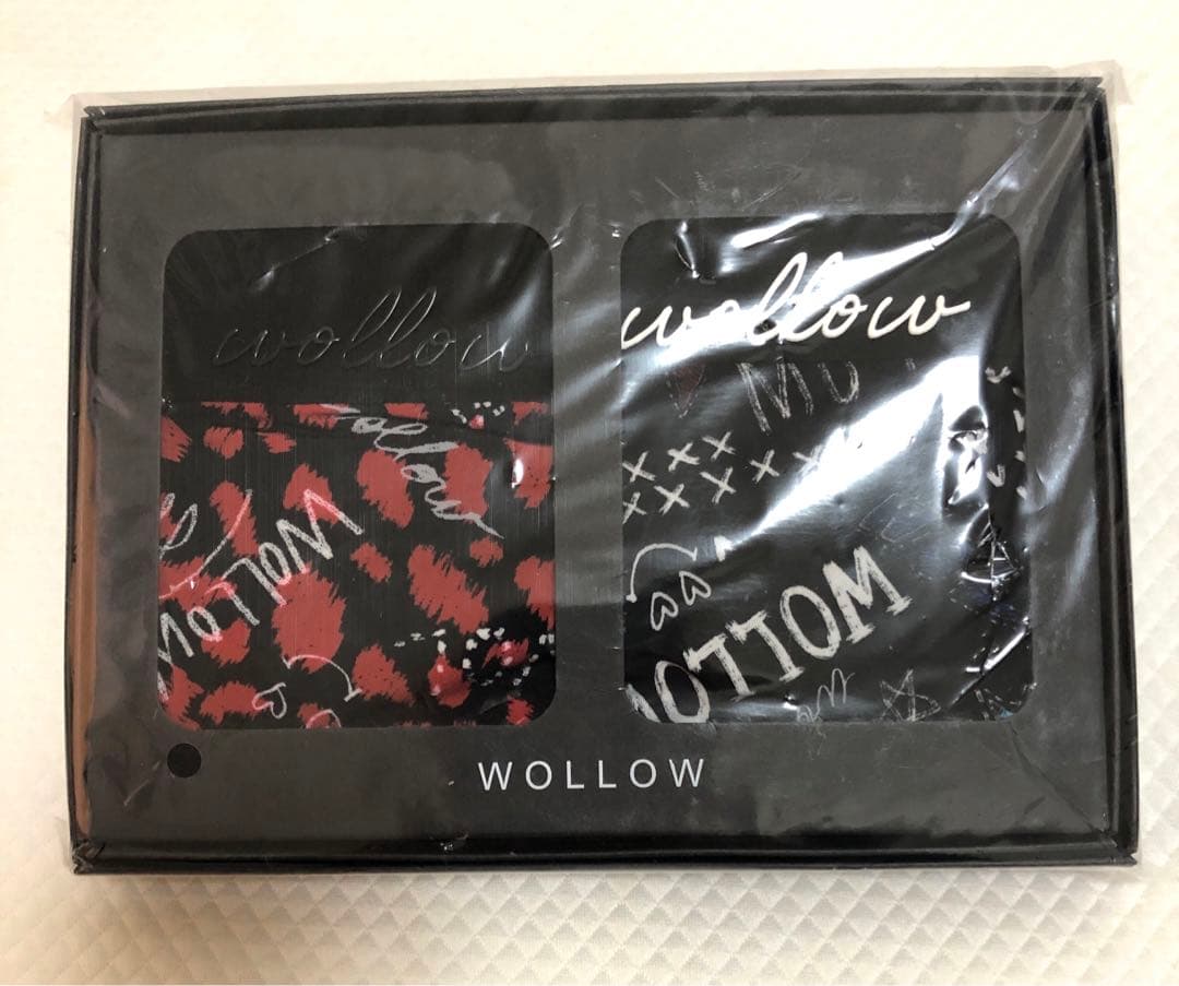 wollow 限定デザイン 2枚セット シームレス ノンストレス 高品質 涼しい - メルカリ