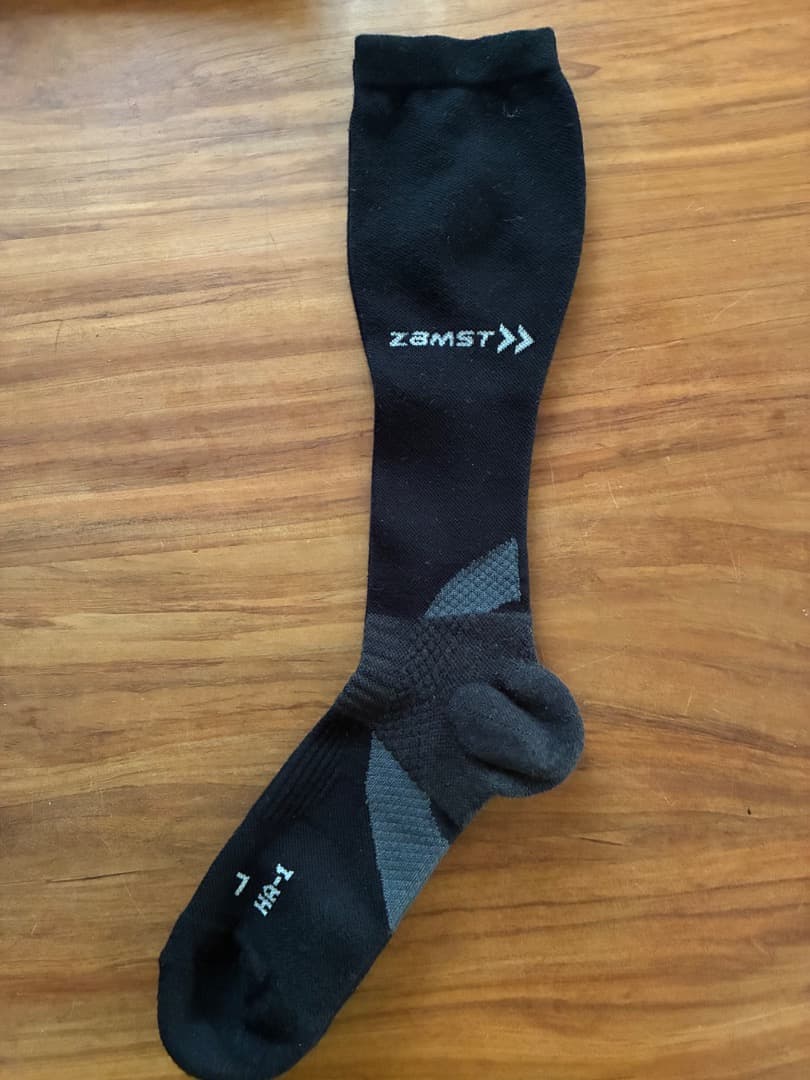 ZAMST HA-1 バレーボールソックス L ブラック - メルカリ