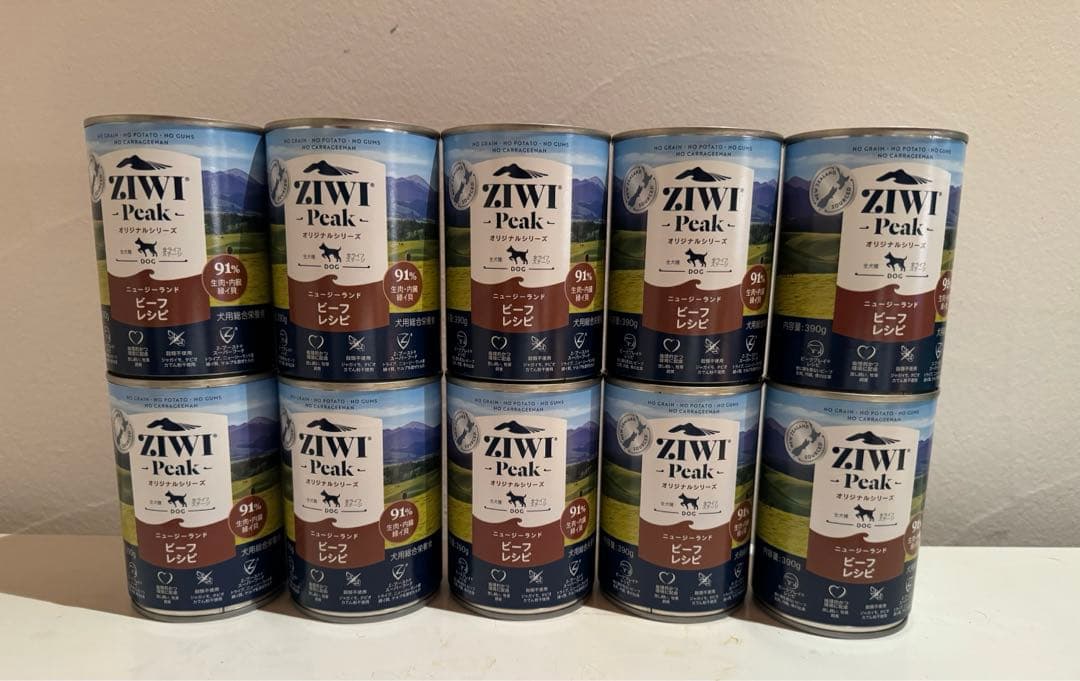 Ziwi ジウィピーク ドッグ缶 グラスフェッドビーフ 390g×10缶 by メルカリ