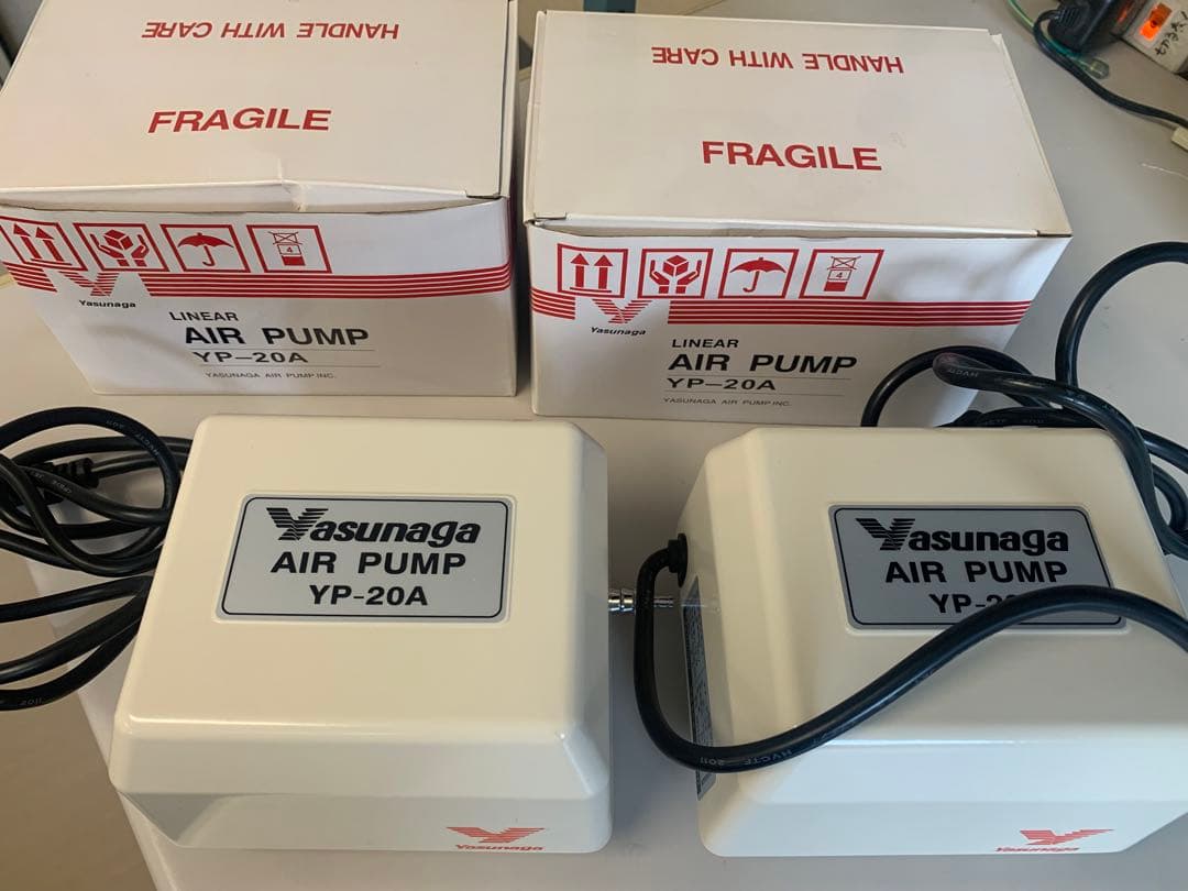 Yasunaga エアポンプ YP-20A 2台セット - メルカリ
