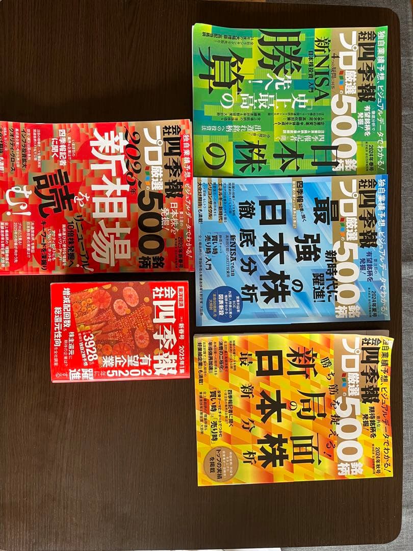 2024年四季報プロ500 3冊 2025年四季報 1冊 プロ500 1冊 - メルカリ