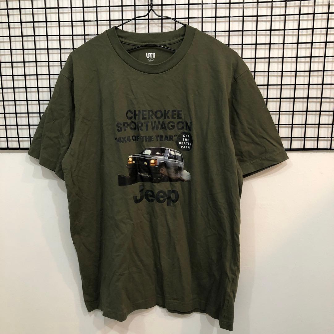 A156 UNIQLO UT × Jeep カーキ 美品 メンズ L - メルカリ