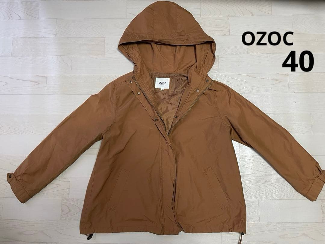 OZOC マウンテンパーカー 40 ブラウン - メルカリ