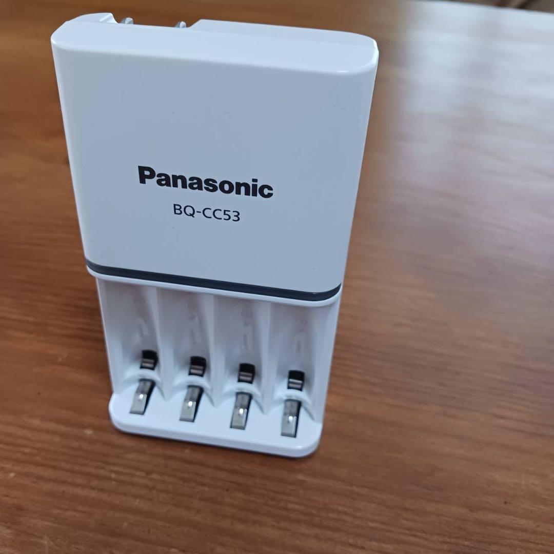 パナソニック ニッケル水素電池専用 充電器 BQ-CC53 - メルカリ