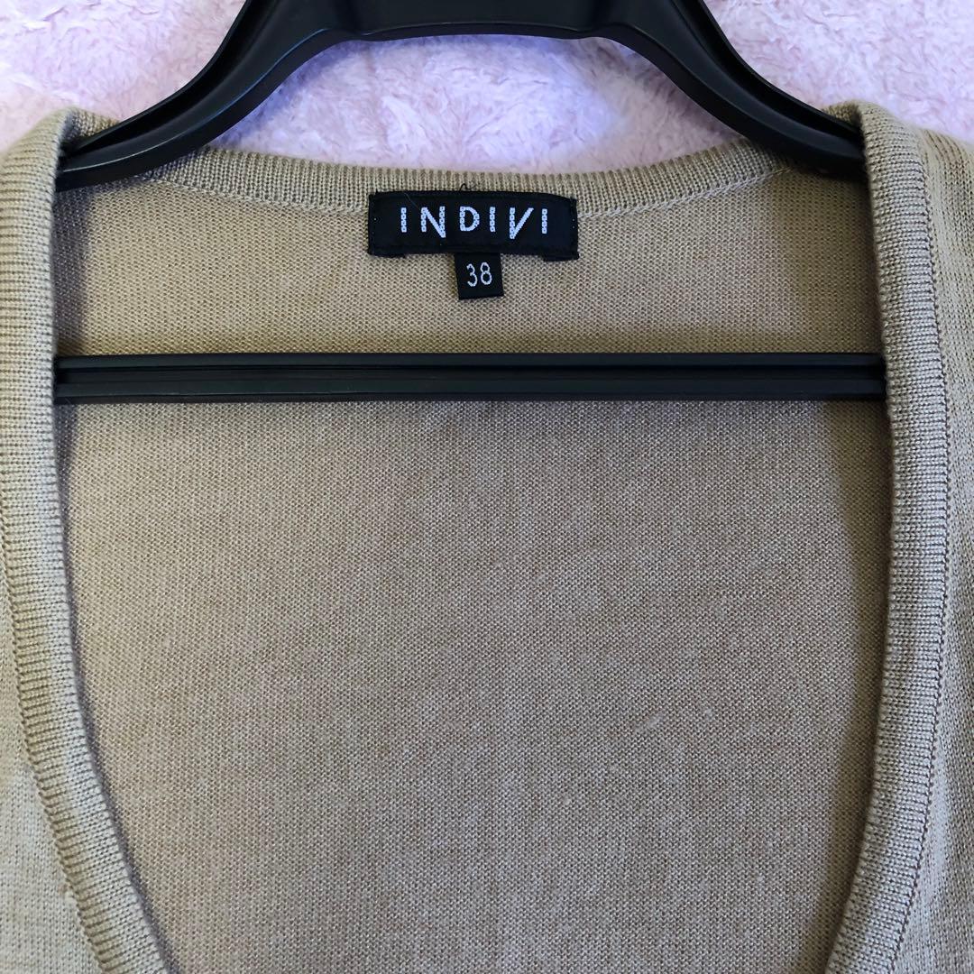 薄手ニット INDIVI - メルカリ