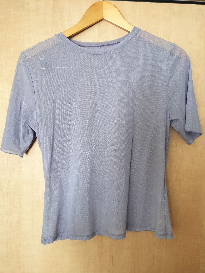 GU XL【シアーTシャツ ラベンダー】 - メルカリ