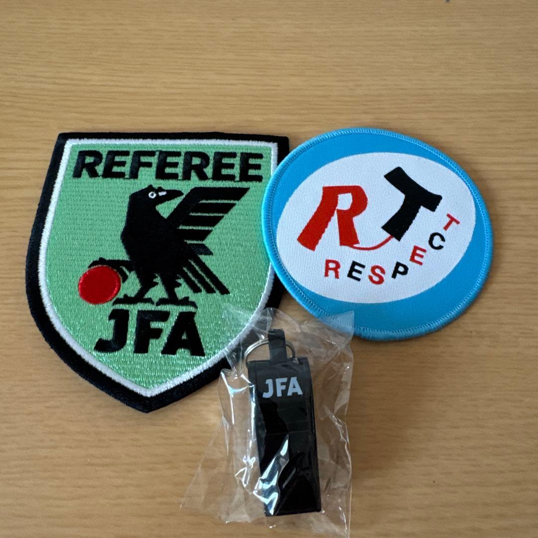 JFA レフェリー パッチ ホイッスル セット - メルカリ